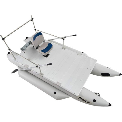 Heavy Duty Inflatable Pontoon Boat ~ GarageToolMaster