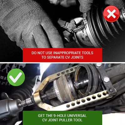 9-Hole Universal CV Joint Puller Tool ~ garagetoolmaster.com