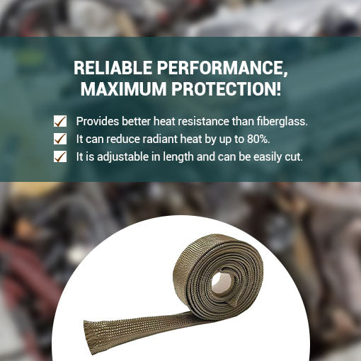 Automotive Wire Heat Shield Sleeve ~ garagetoolmaster.com