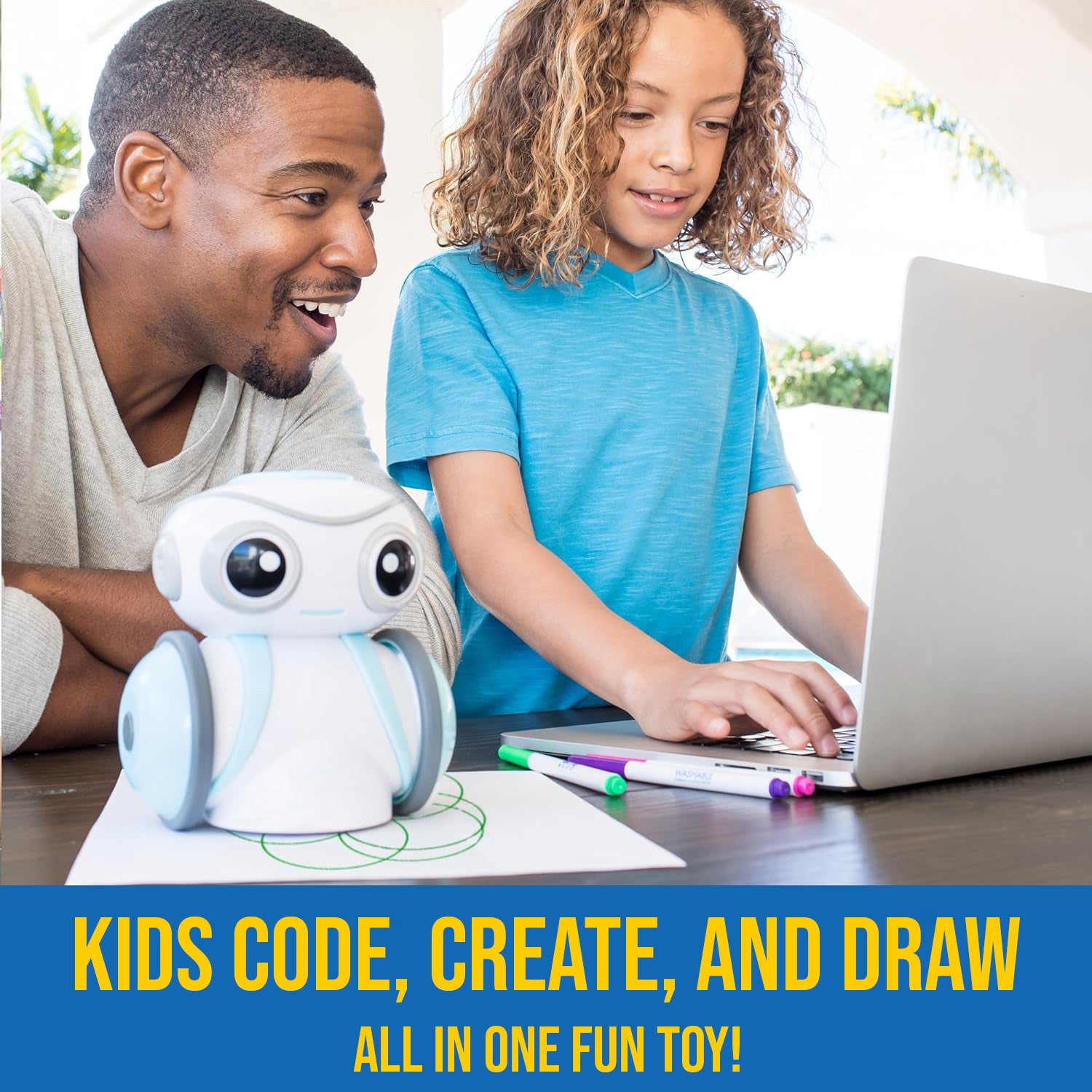 Coding & Drawing Robot for Kids